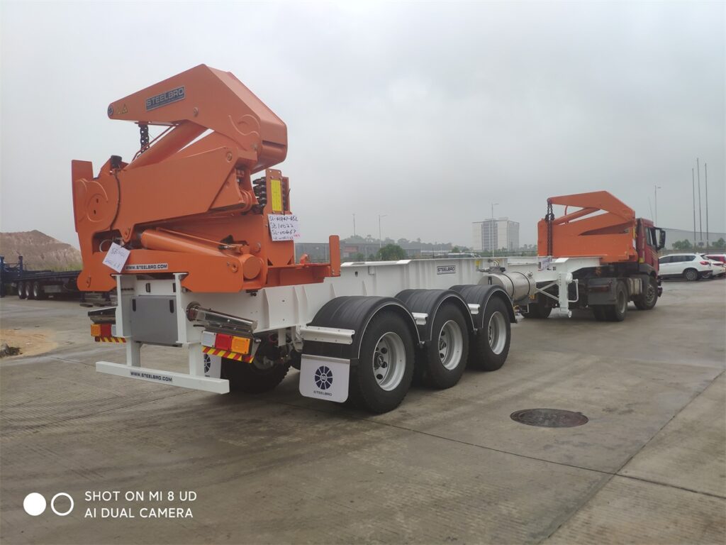 Sidelifters & Self-Loading Trailers for Container Handling- Steelbro