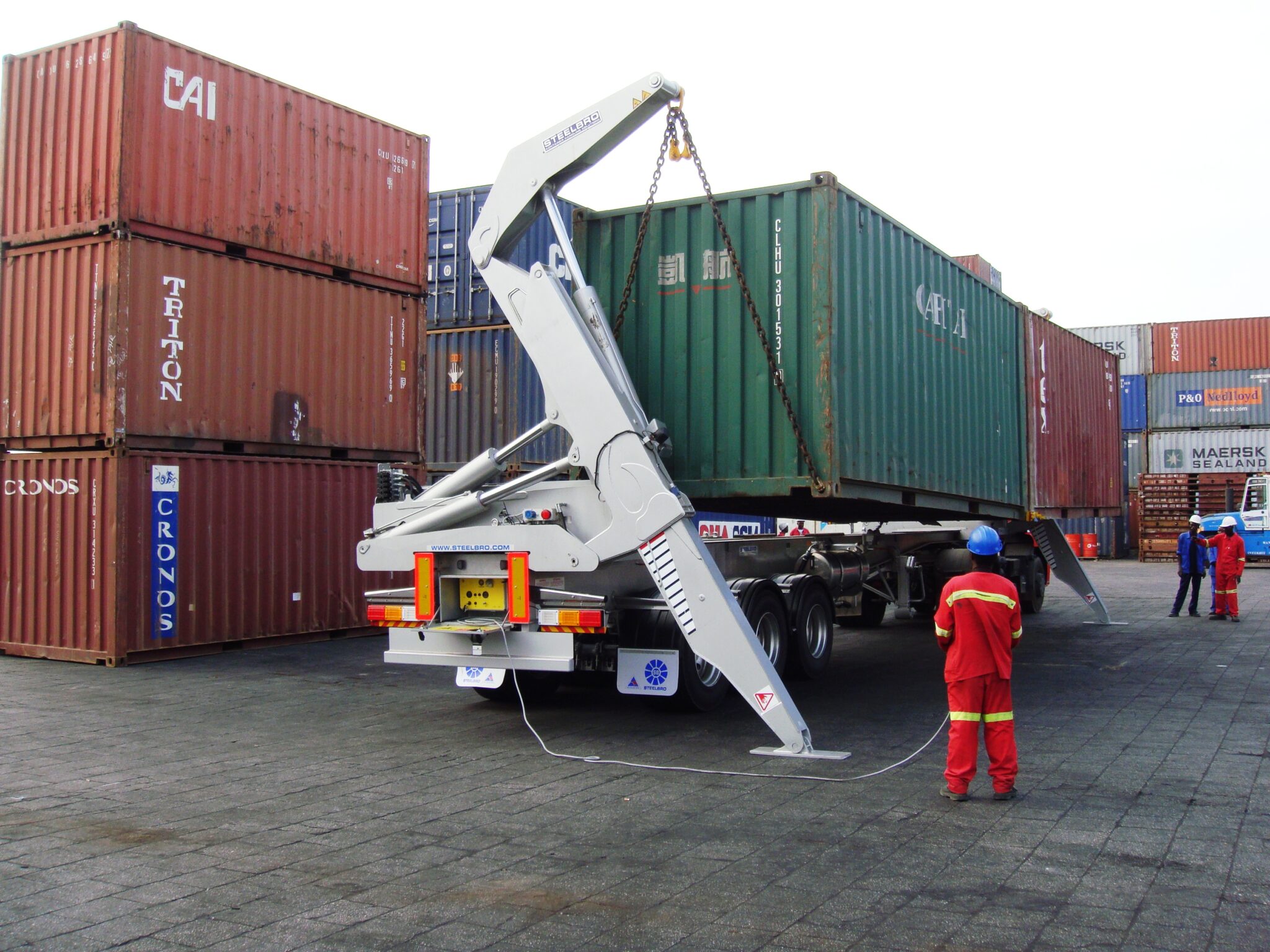 Sidelifter 45 Tonne Lifting Capacity: SB450 - Steelbro